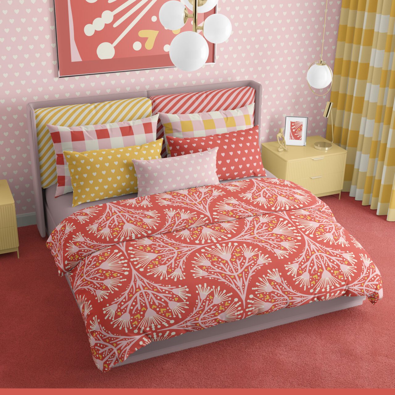 Vintage Daydream - Seamless Pattern Collection - Happy Wolf of Fortune ...